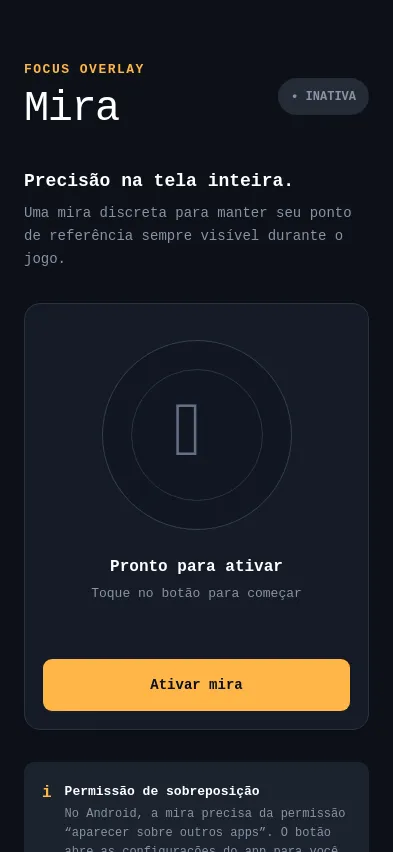 Focus Overlay Android