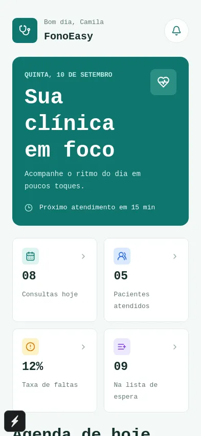 FonoEasy Clinic Manager