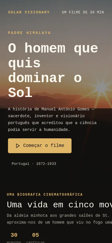 Solar Visionary: Padre Himalaya