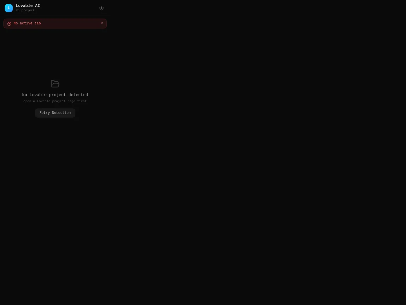Lovable Project AI Ext