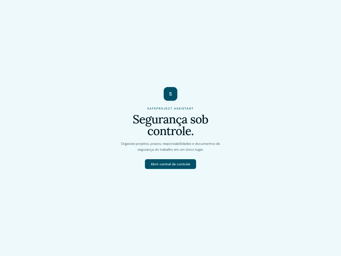 SafeProject Assistant