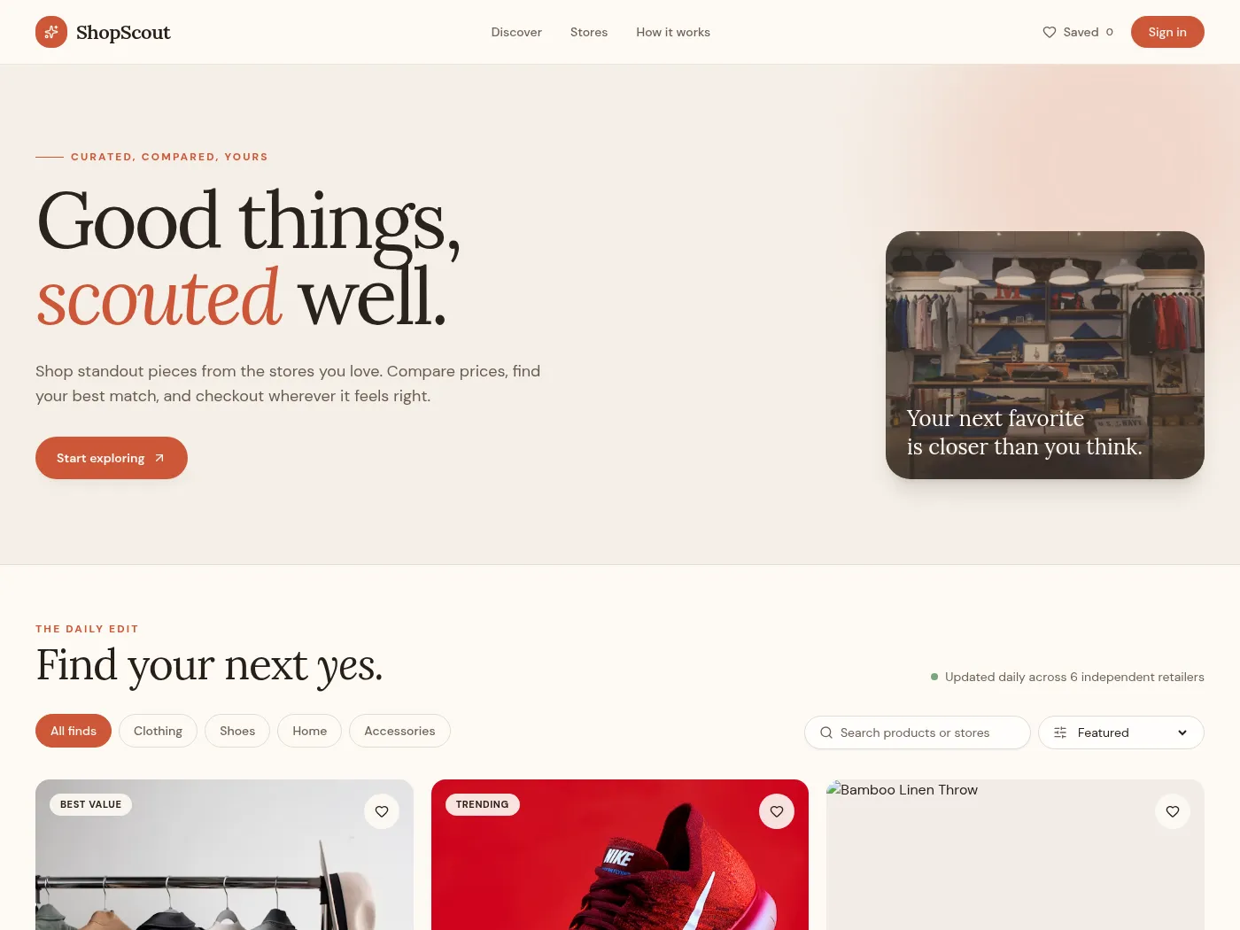 ShopScout Aggregator
