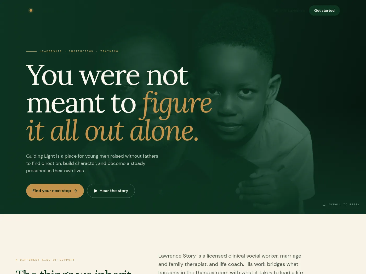 Guiding Light Coaching Site