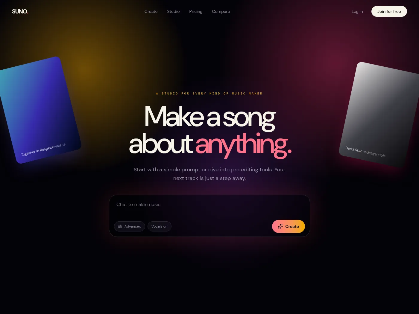 Suno AI Music Studio
