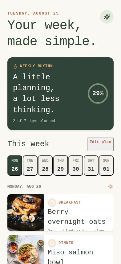 MealMaster iPhone App