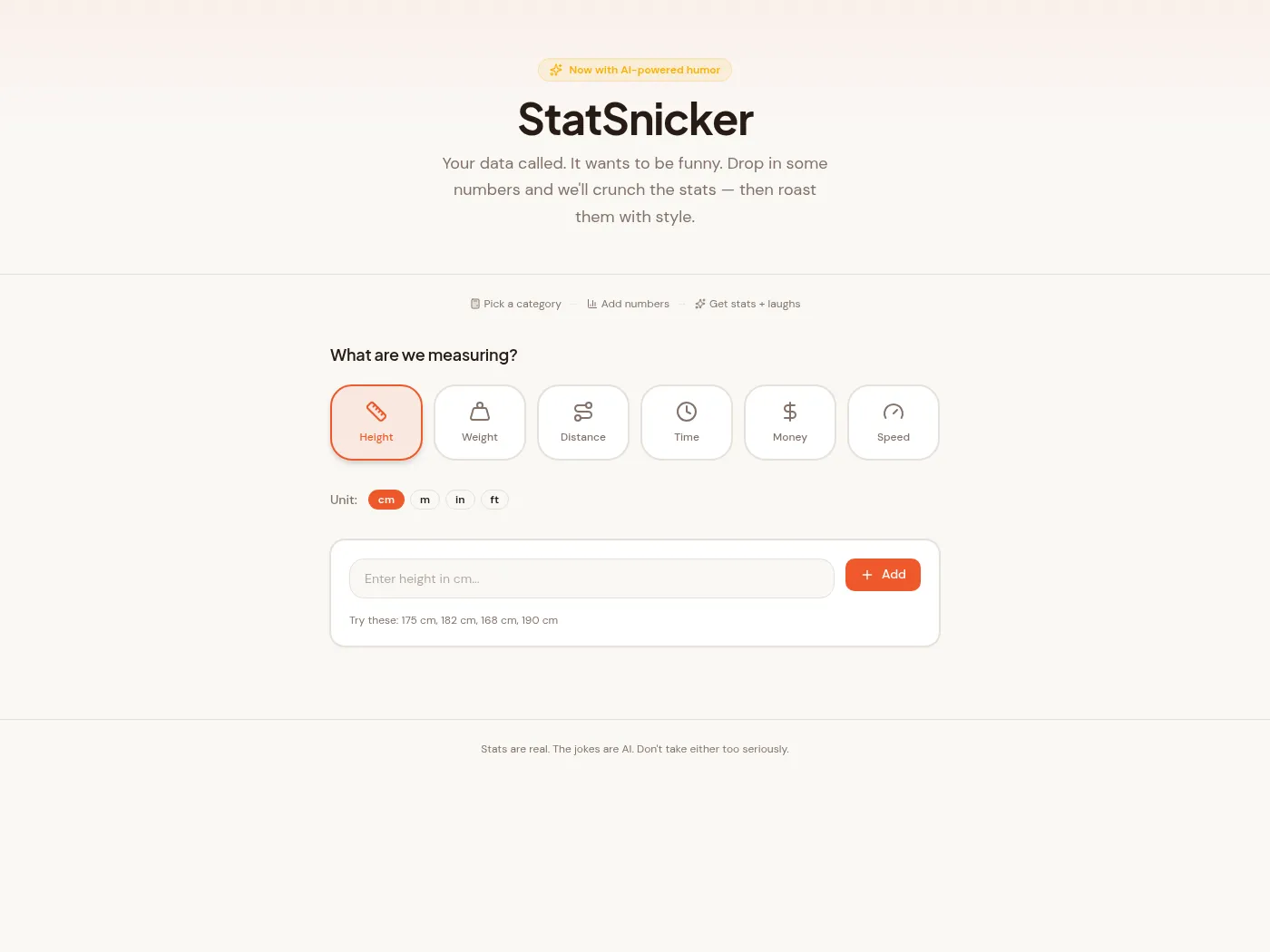 StatSnicker