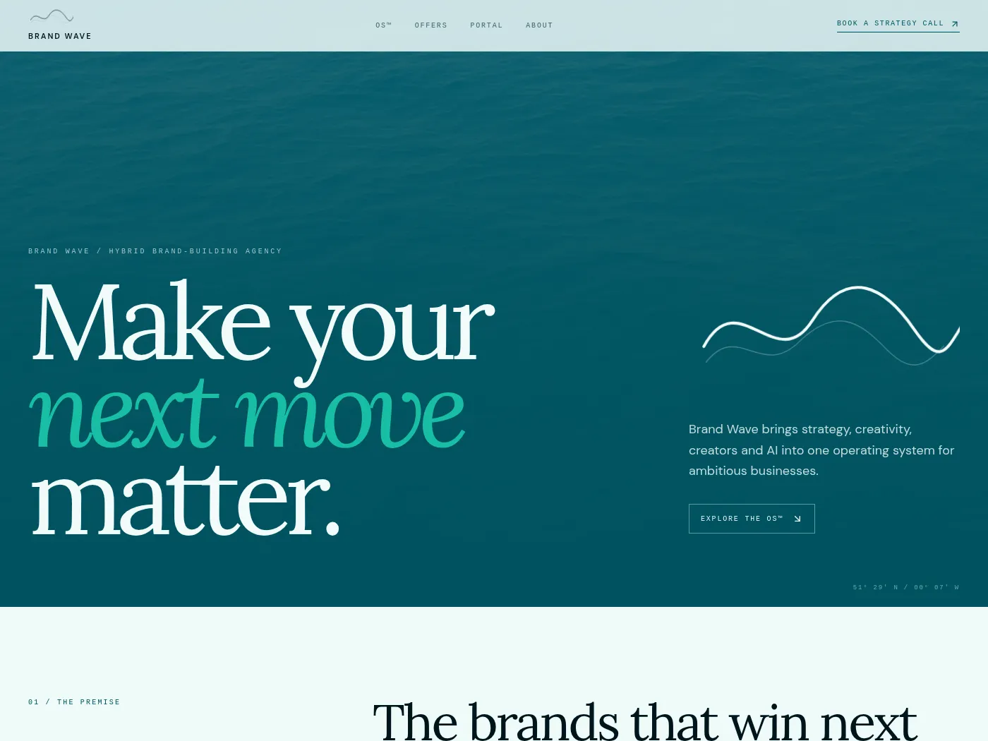 Brand Wave Agency Site