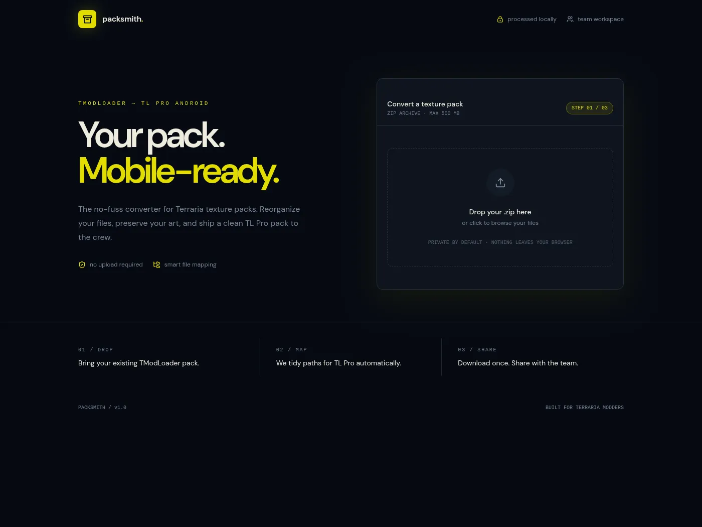 TMod2TLPro Pack Converter