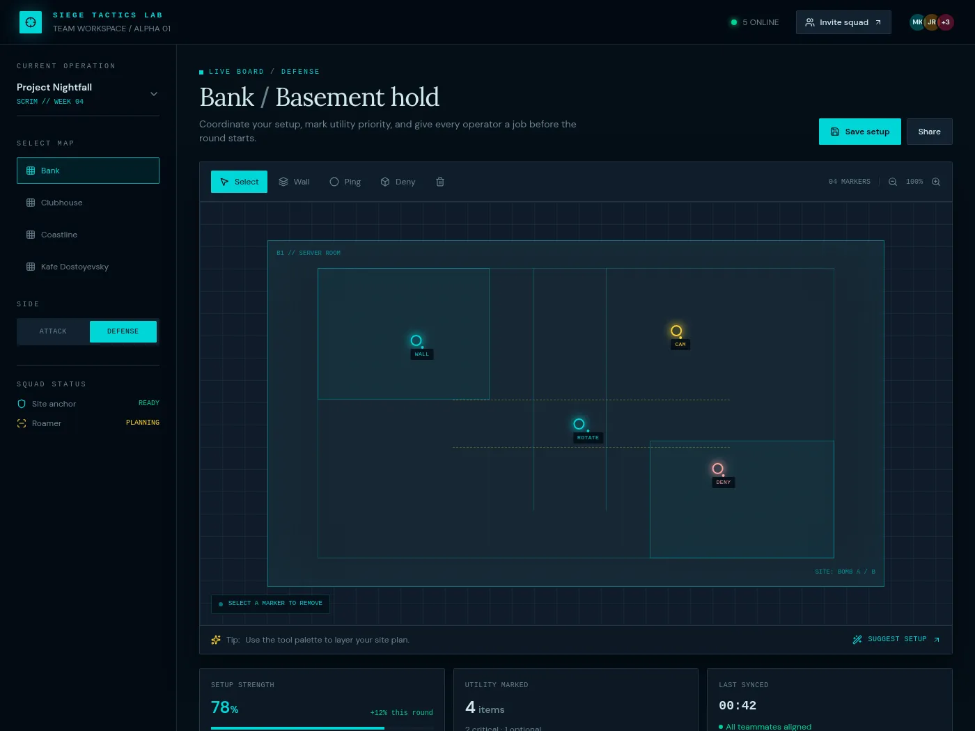 Siege Tactics Lab