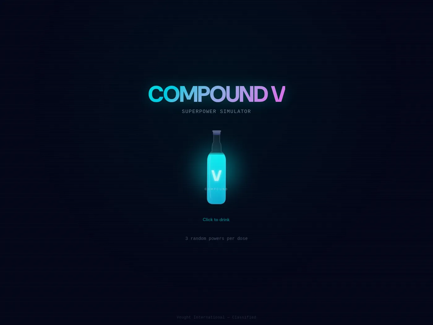 Compound V Simulator