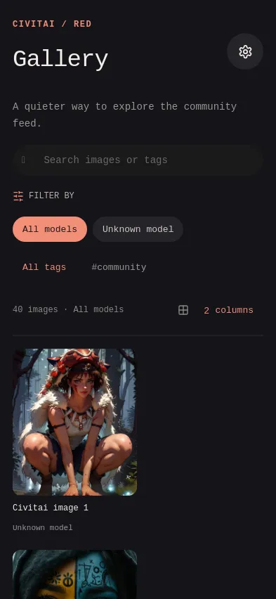 Civitai Gallery Android App