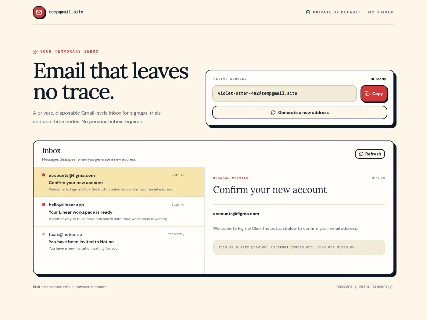 TempGmail
