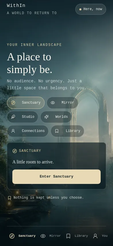 WithIn Digital Sanctuary