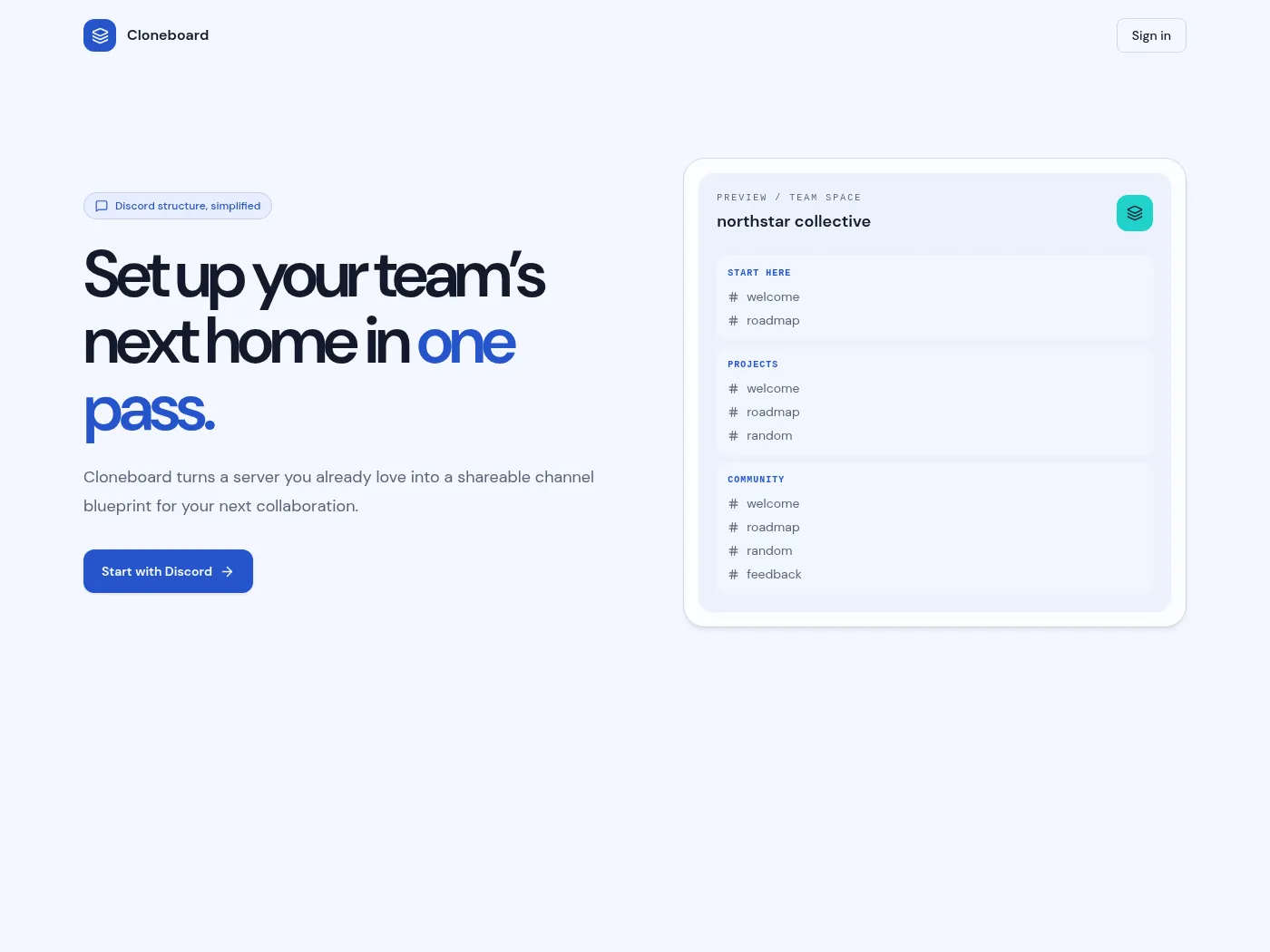 Discord Server Cloner