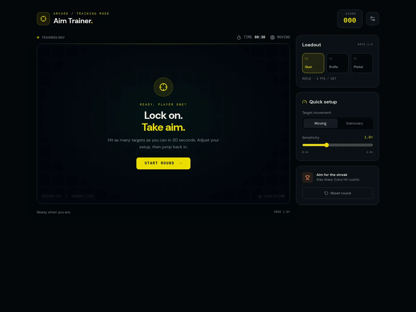 Arcade Aim Trainer