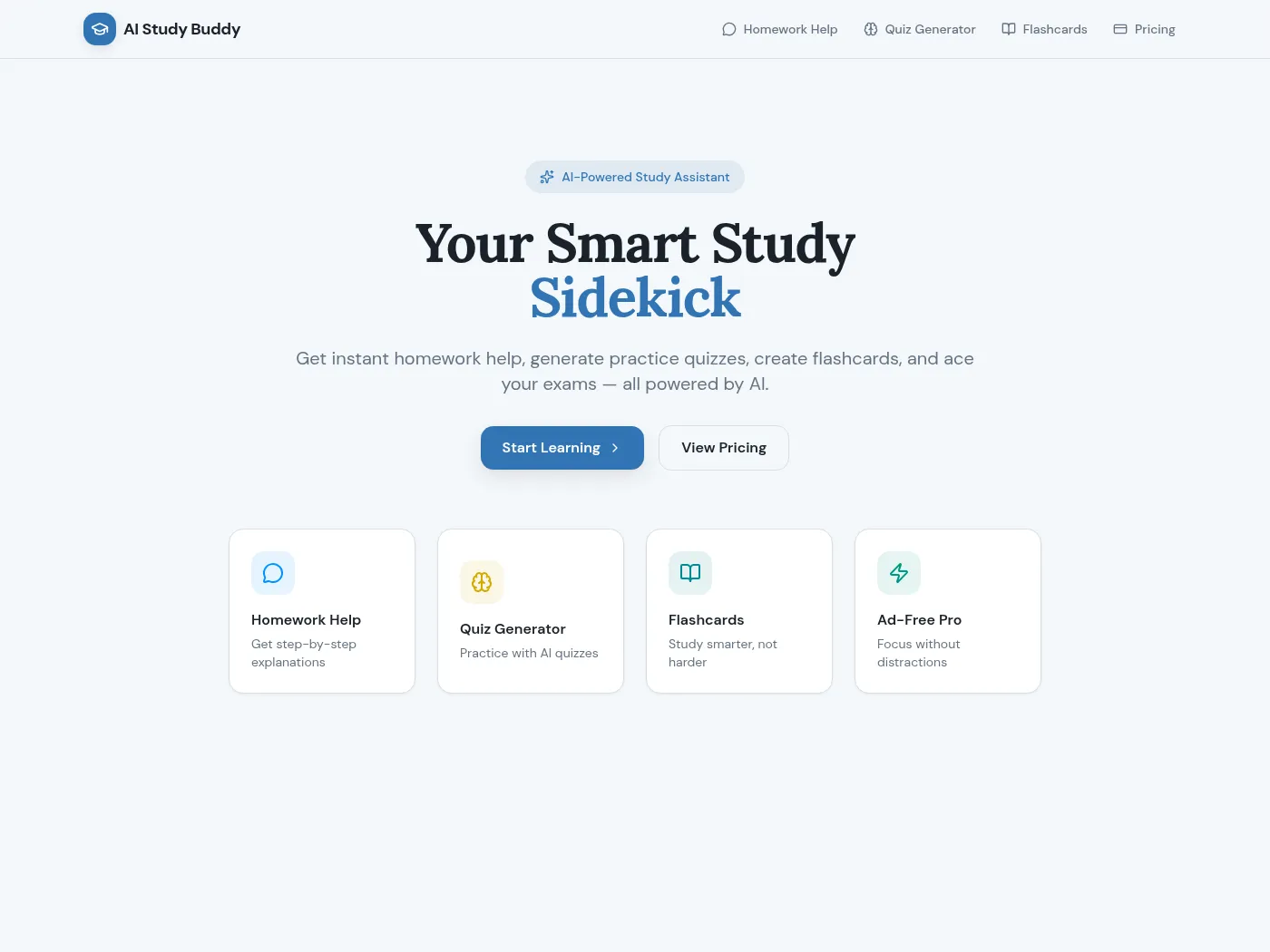 AI Study Buddy