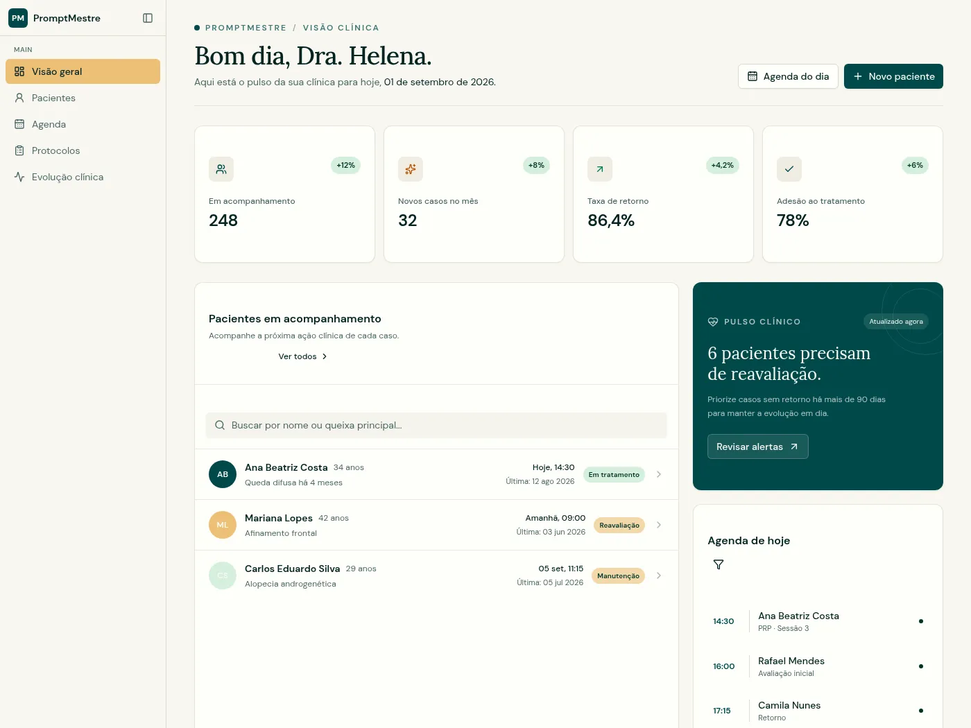 PromptMestre Trico Platform