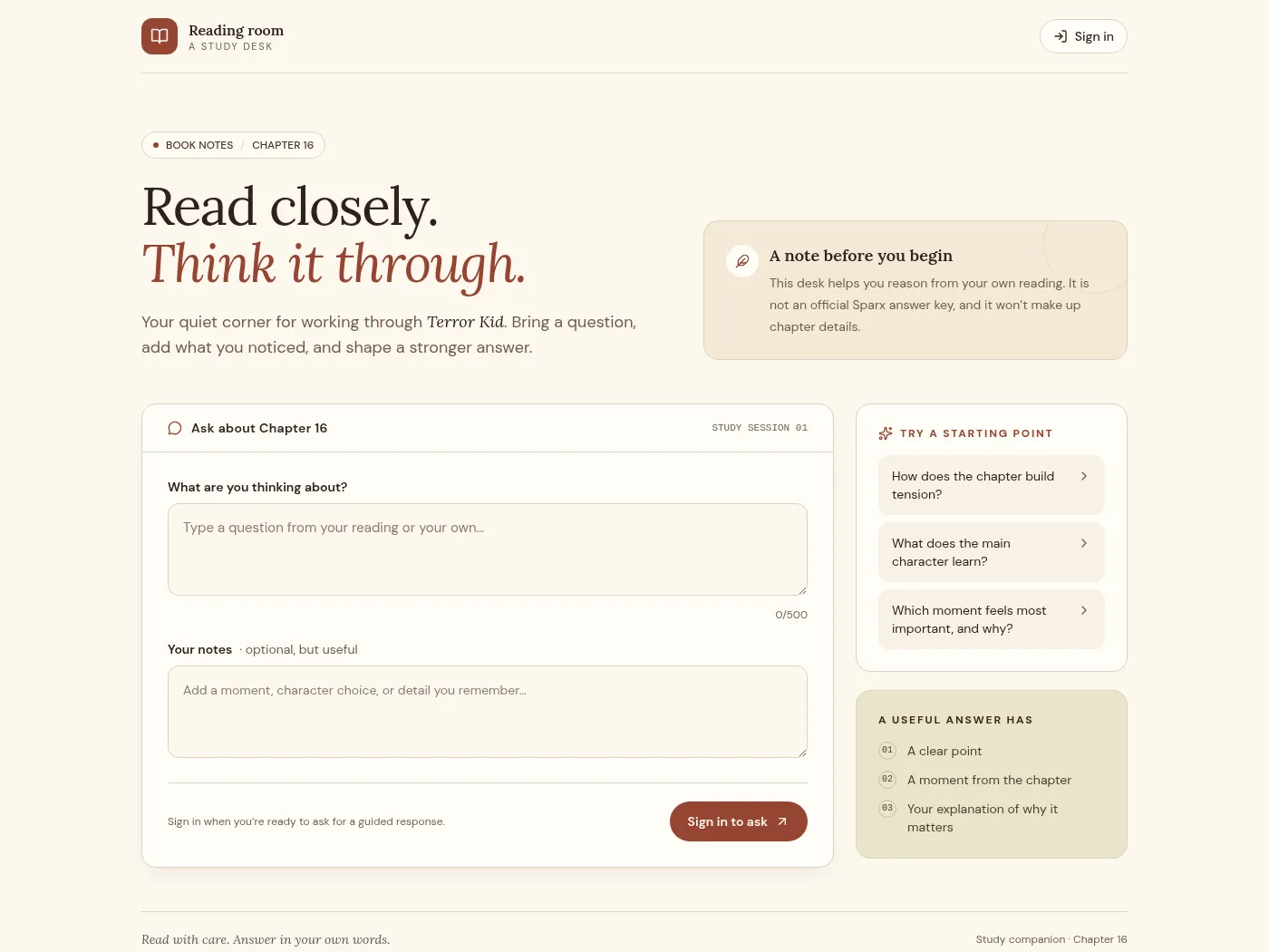 Sparx Reader Answers