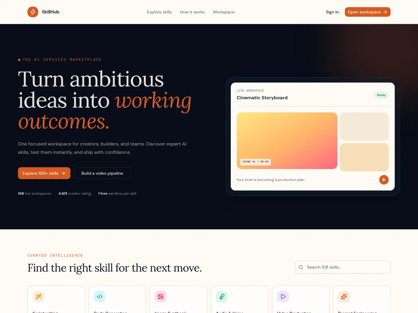 AI SkillHub Marketplace