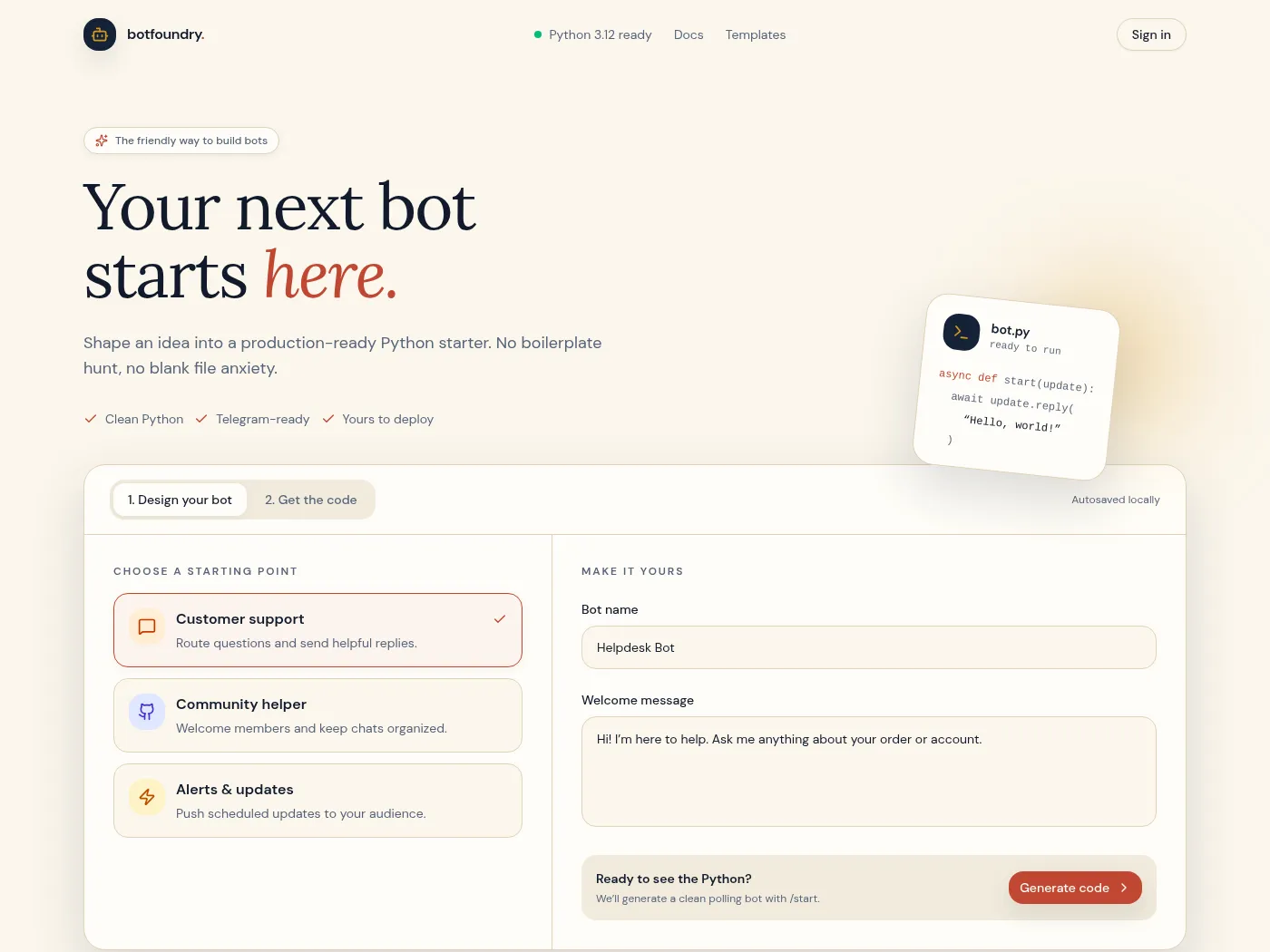 ChatBot Builder