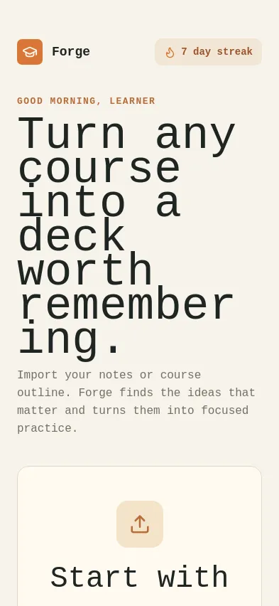 FlashCard Forge