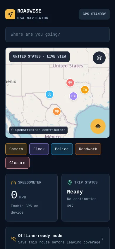 US Roadwise Navigator
