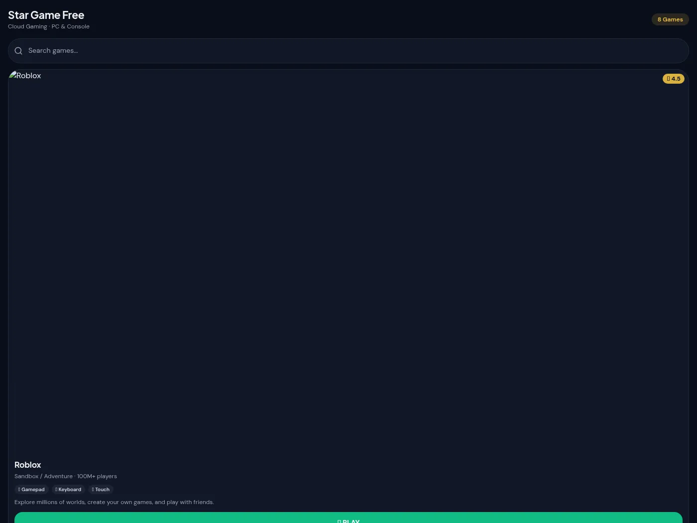 Star Game Free