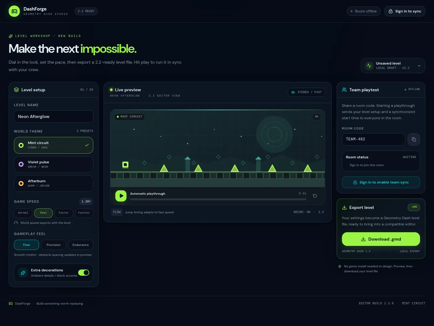 GMD File Generator Pro