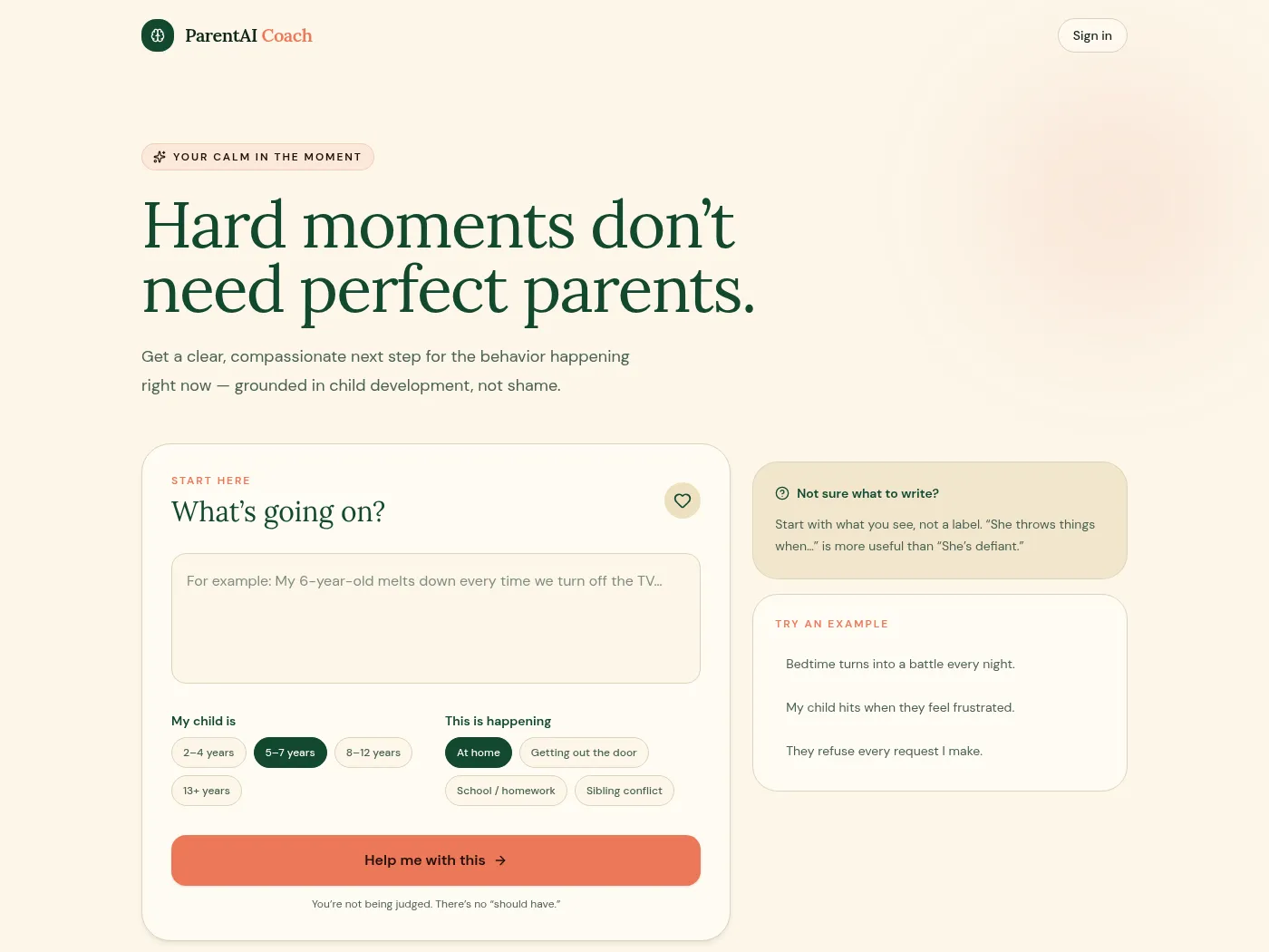 ParentAI Coach