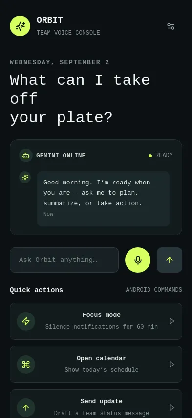 Gemini AI Voice Assistant