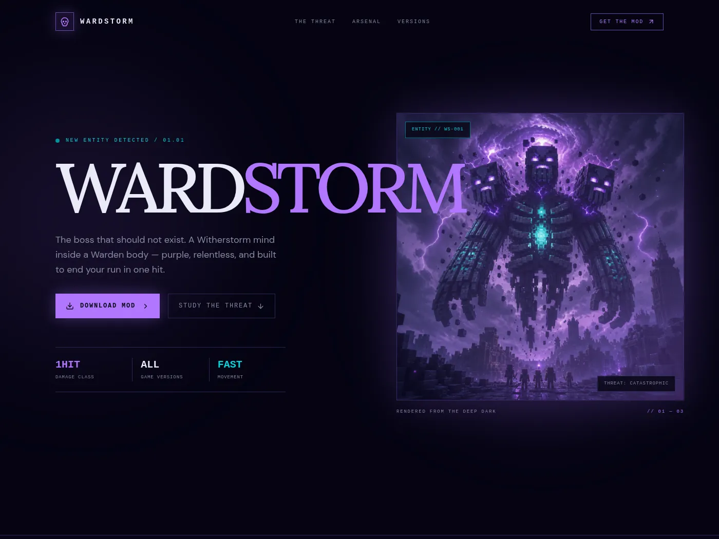 Wardstorm Boss Mod