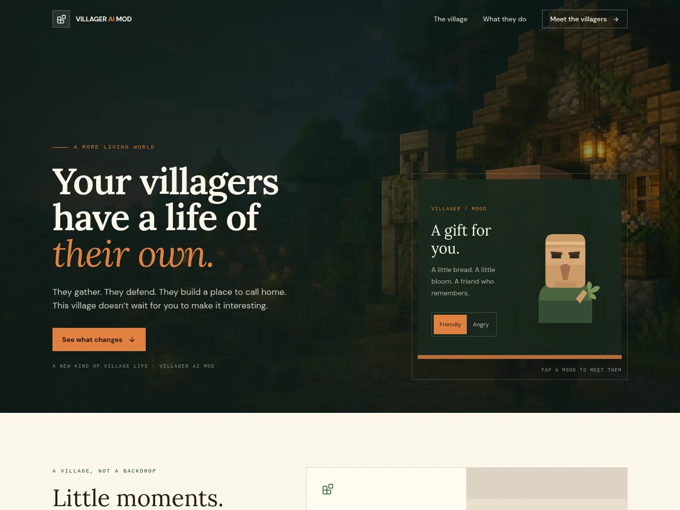Villager AI Mod