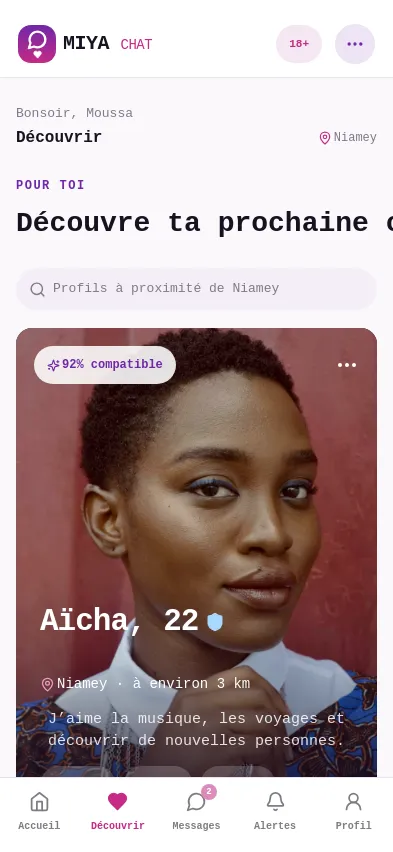 MIYA CHAT – Social Dating App