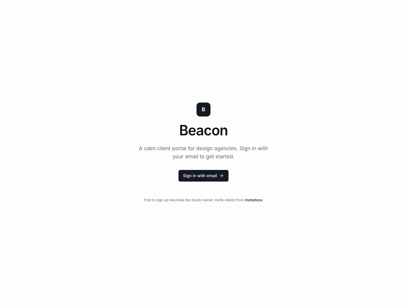 Beacon Client Portal