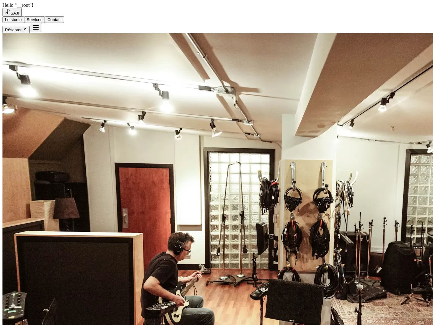 Saji Music Studio Site