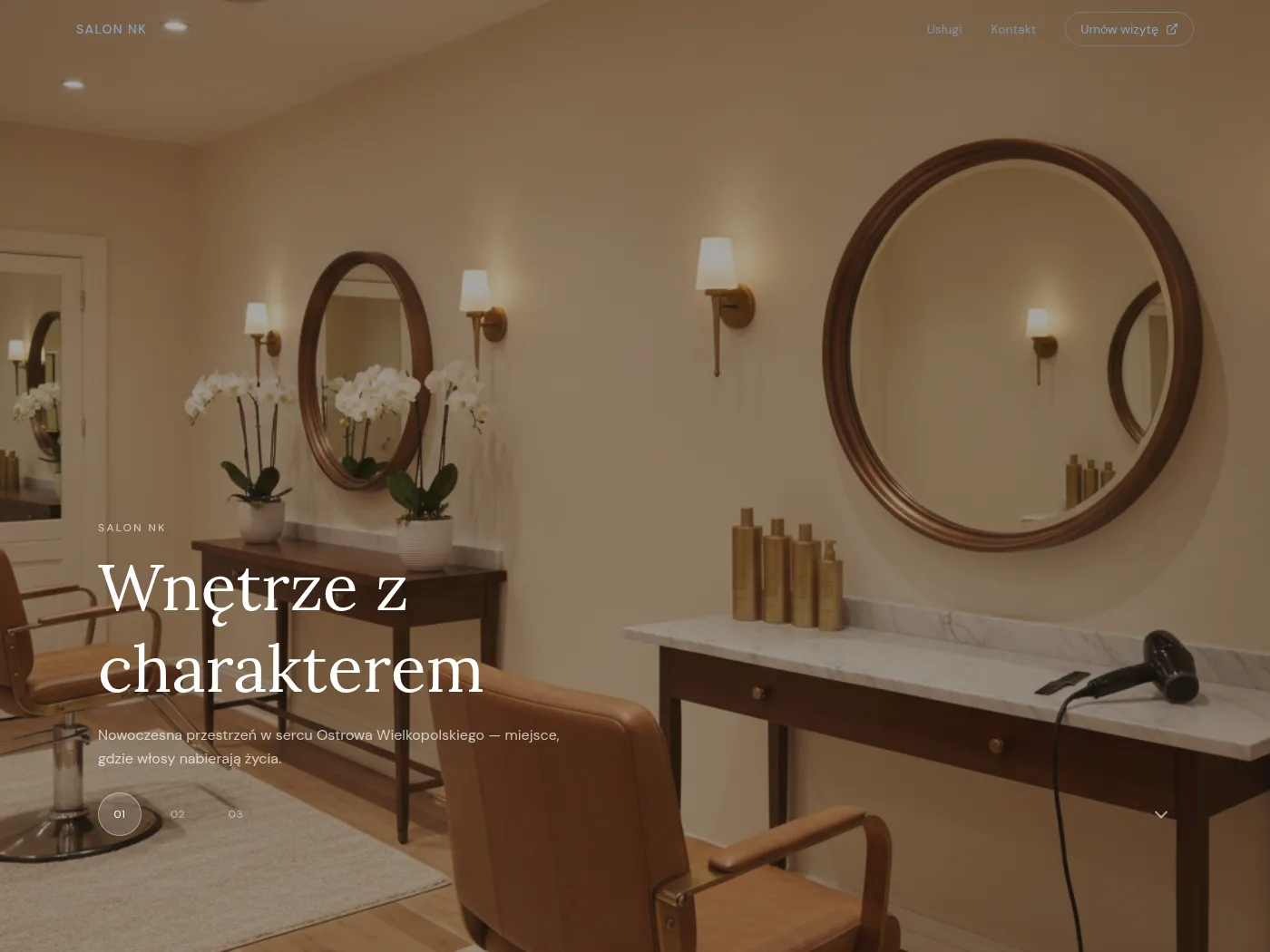 Salon NK Webpage