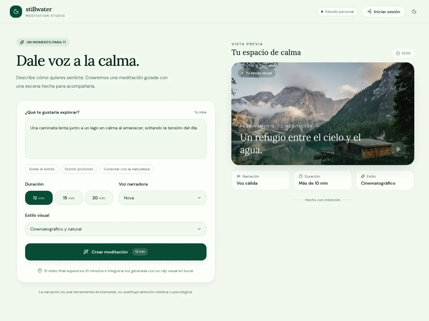 Meditation Video Maker