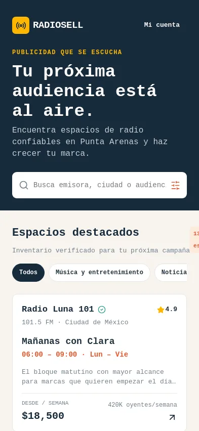 Radiosell Ad App