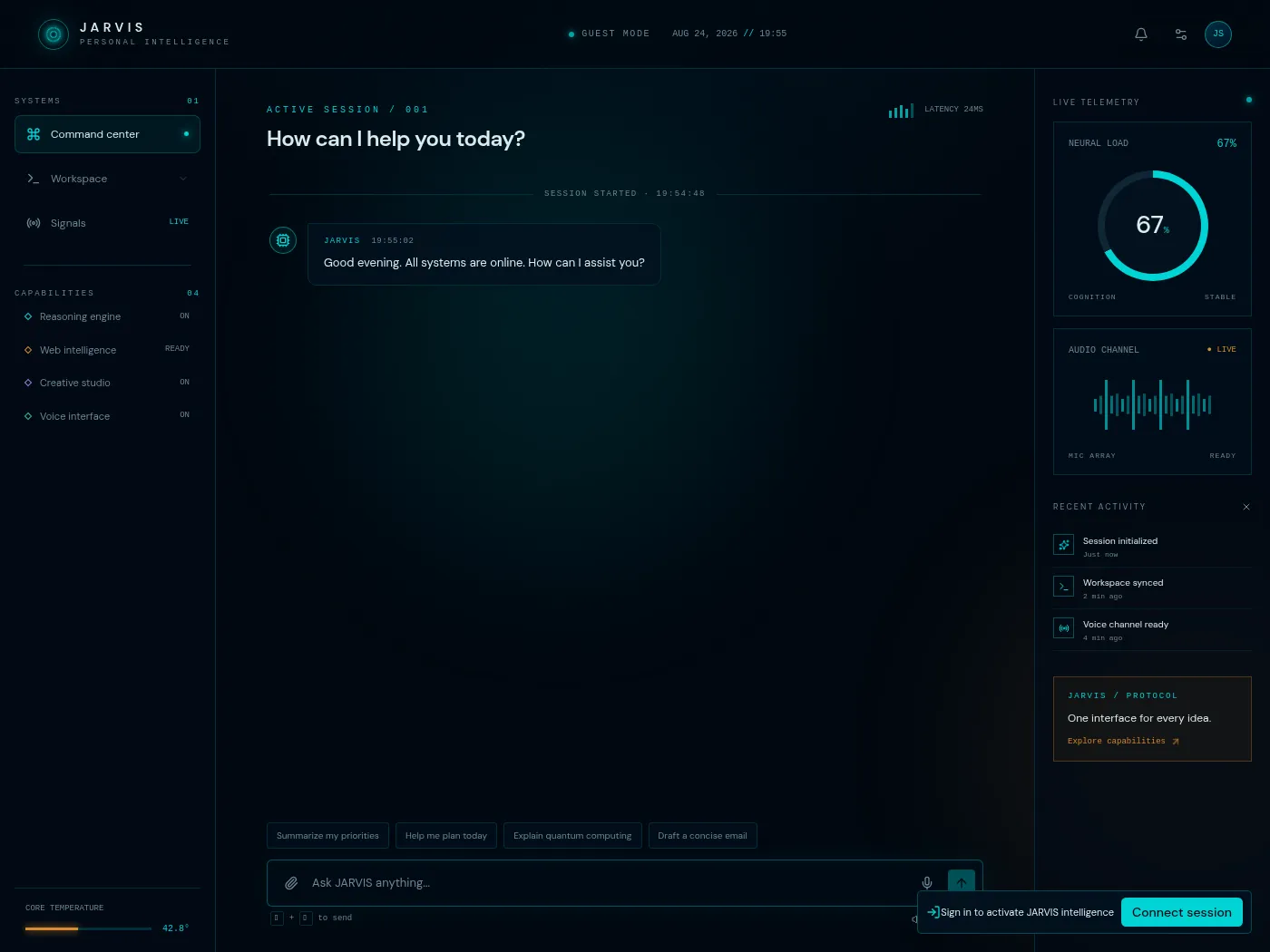 Jarvis AI Assistant