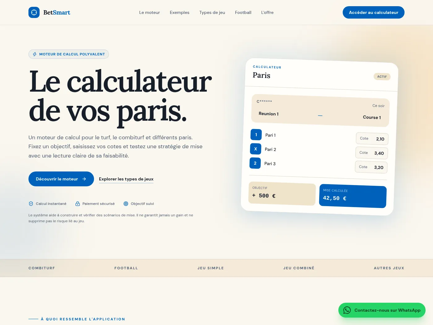 BetSmart Calculator