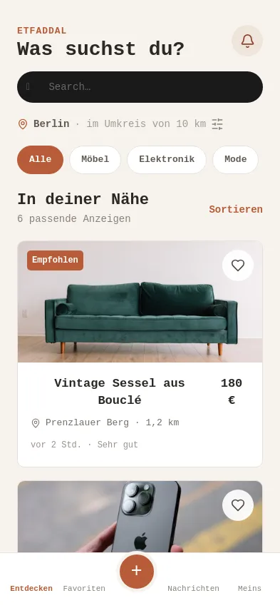 Etfaddal Marketplace App