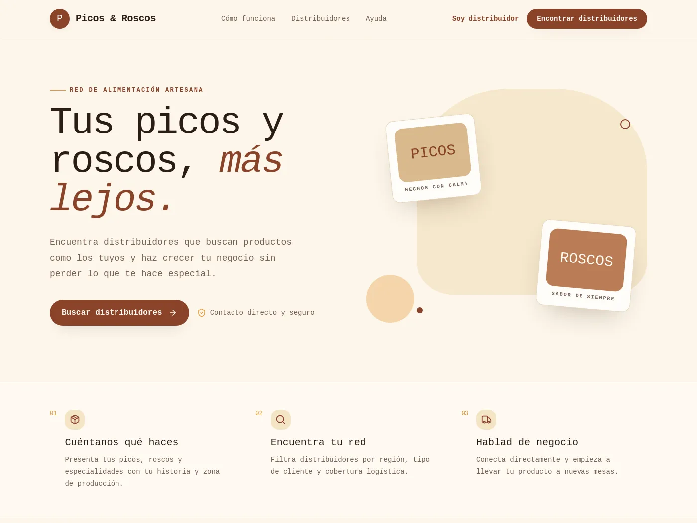 Distribuidores Pan Picos