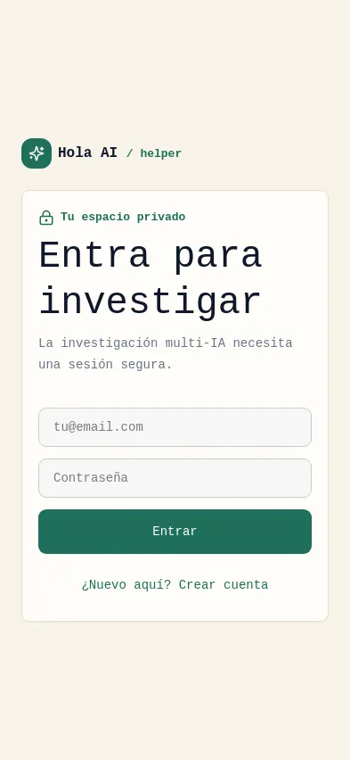Hola AI Helper