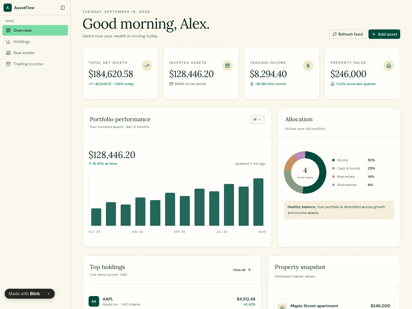 AssetFlow Tracker