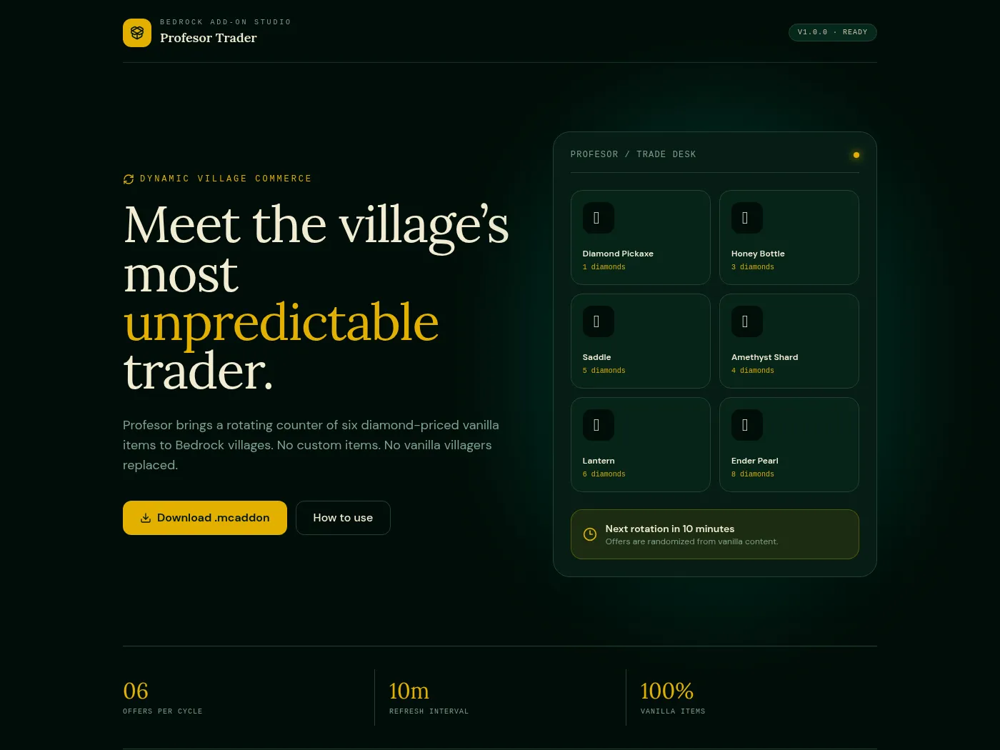 Profesor Trader Add-on