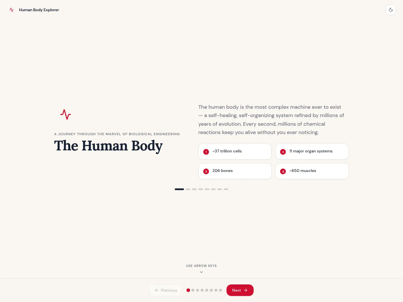 Human Body Explorer