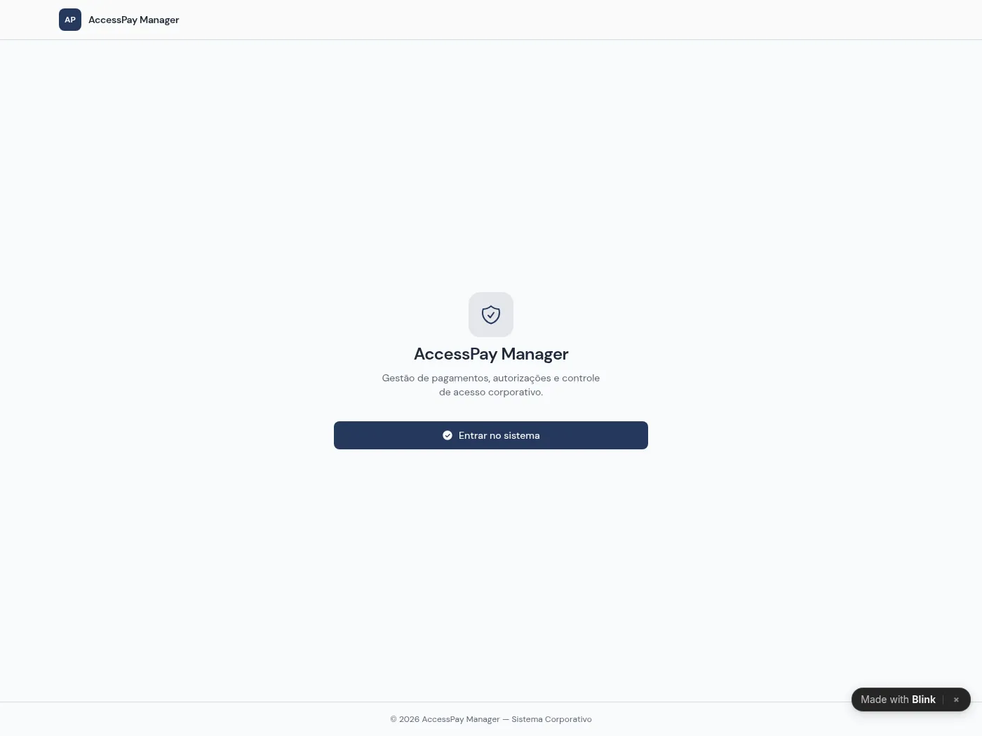 AccessPay Manager