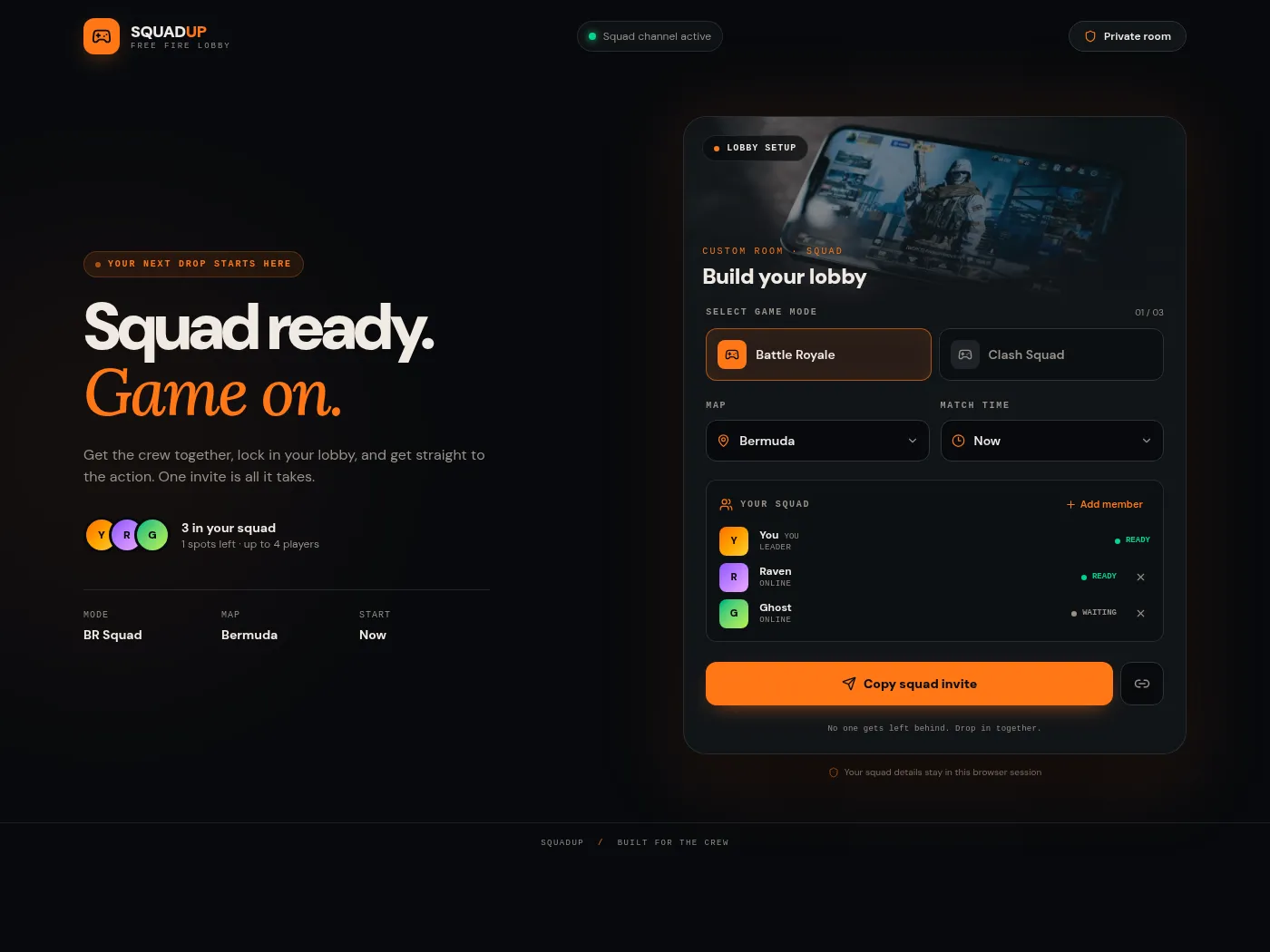 Free Fire Invite Bot