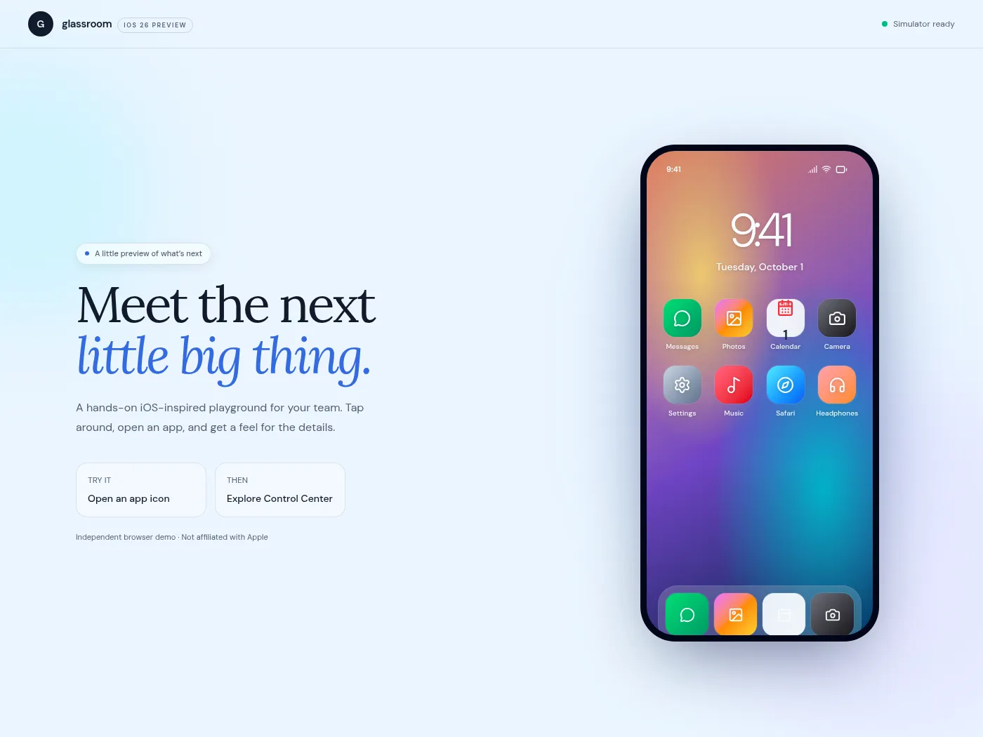 iOS 26 Simulator