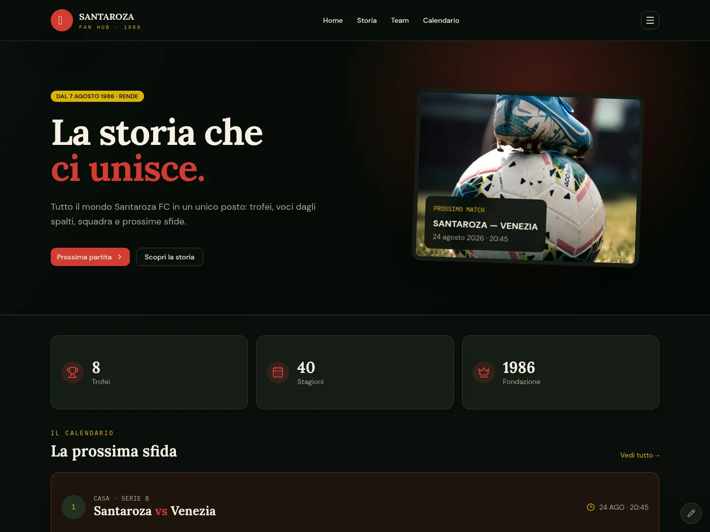Santaroza FC Hub